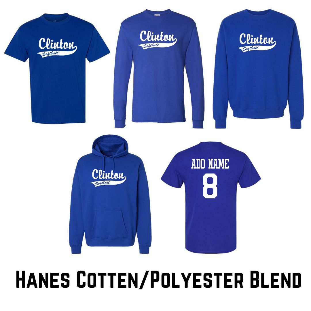 Clinton All-Star Apparel - Style 1 – Masden Avery Design Co.