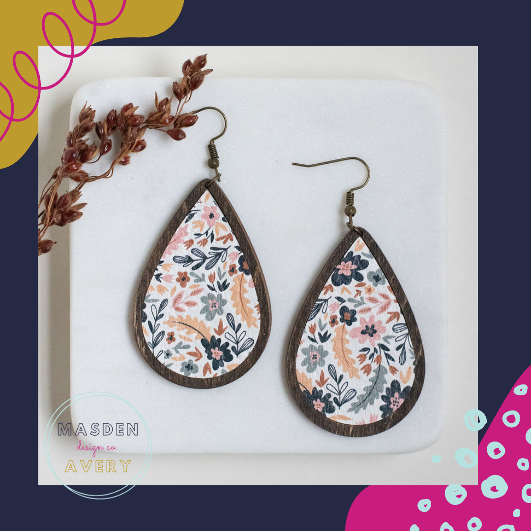 Spring Floral Teardrop – Masden Avery Design Co.