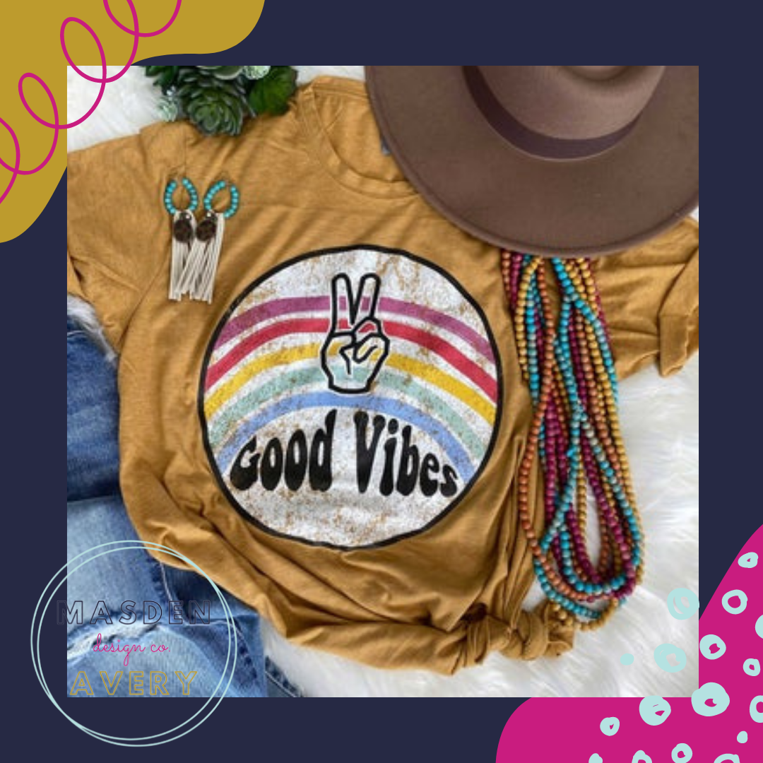 Good Vibes Rainbow – Masden Avery Design Co.