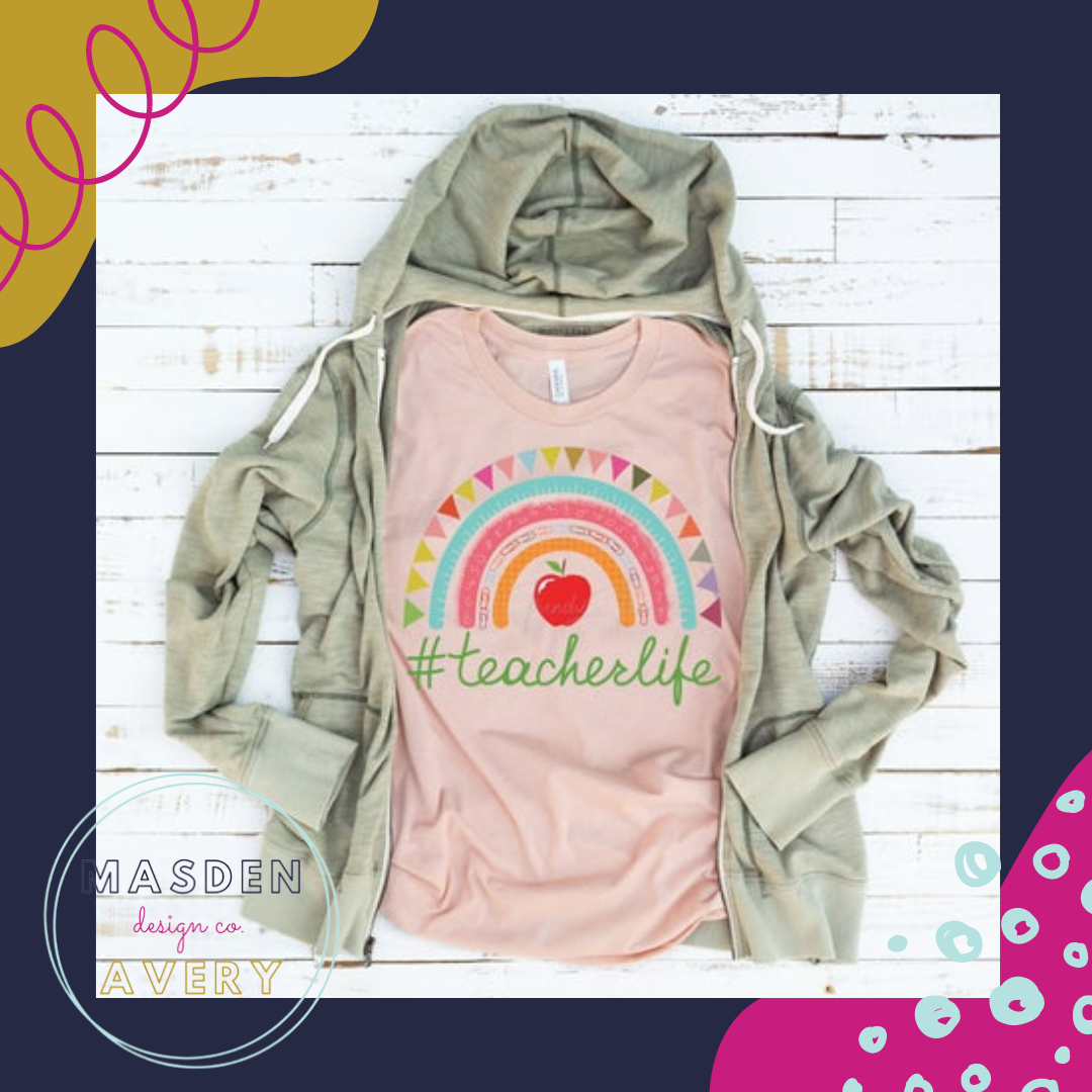 Teacher Rainbow – Masden Avery Design Co.