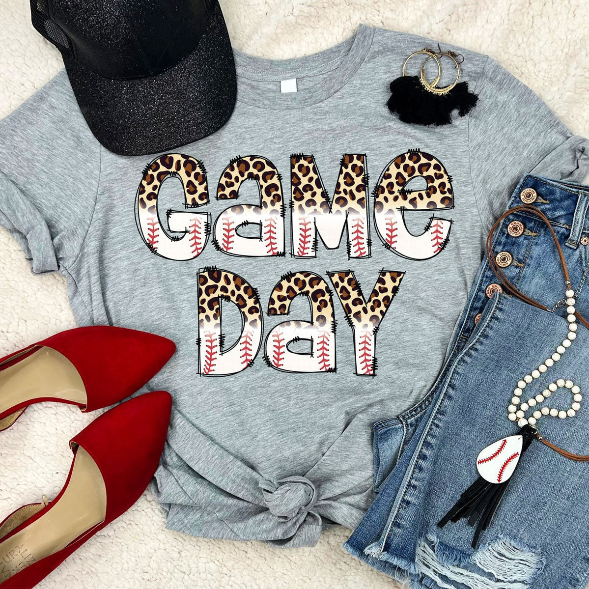 Game Day Leopard Baseball – Masden Avery Design Co.