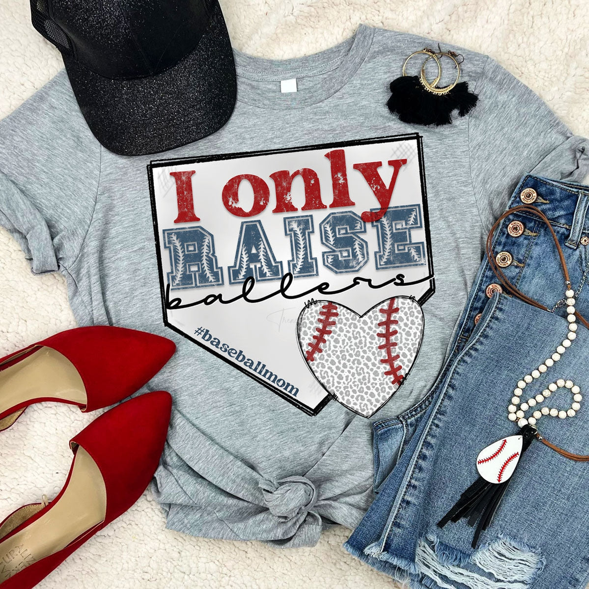 Only Raise Ballers Baseball – Masden Avery Design Co.