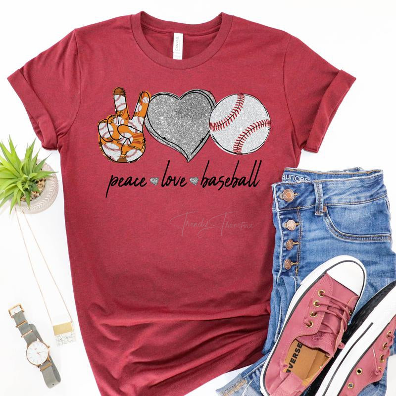 Peace Love Baseball – Masden Avery Design Co.