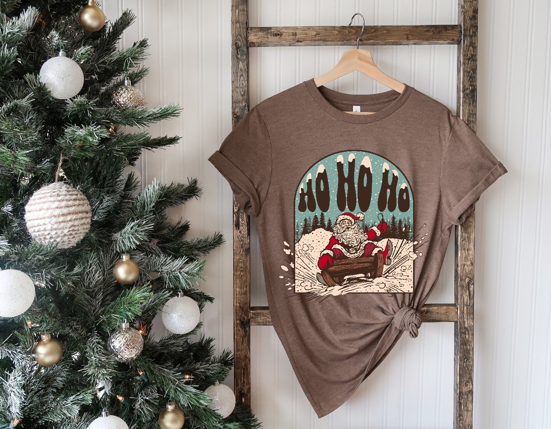 Sledding Santa – Masden Avery Design Co.